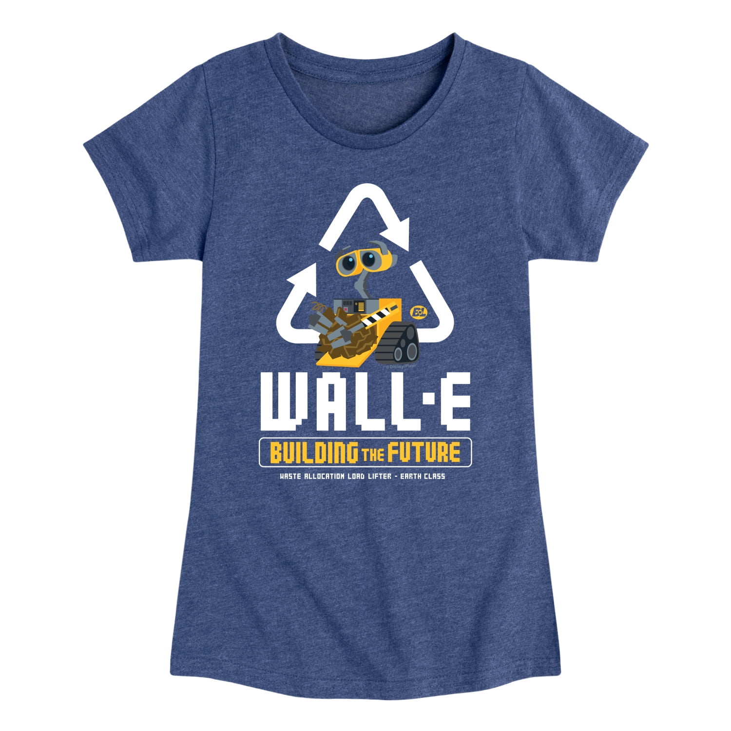 Disney Wall-E - Building Future Recycle - Toddler & Youth Girls Short ...