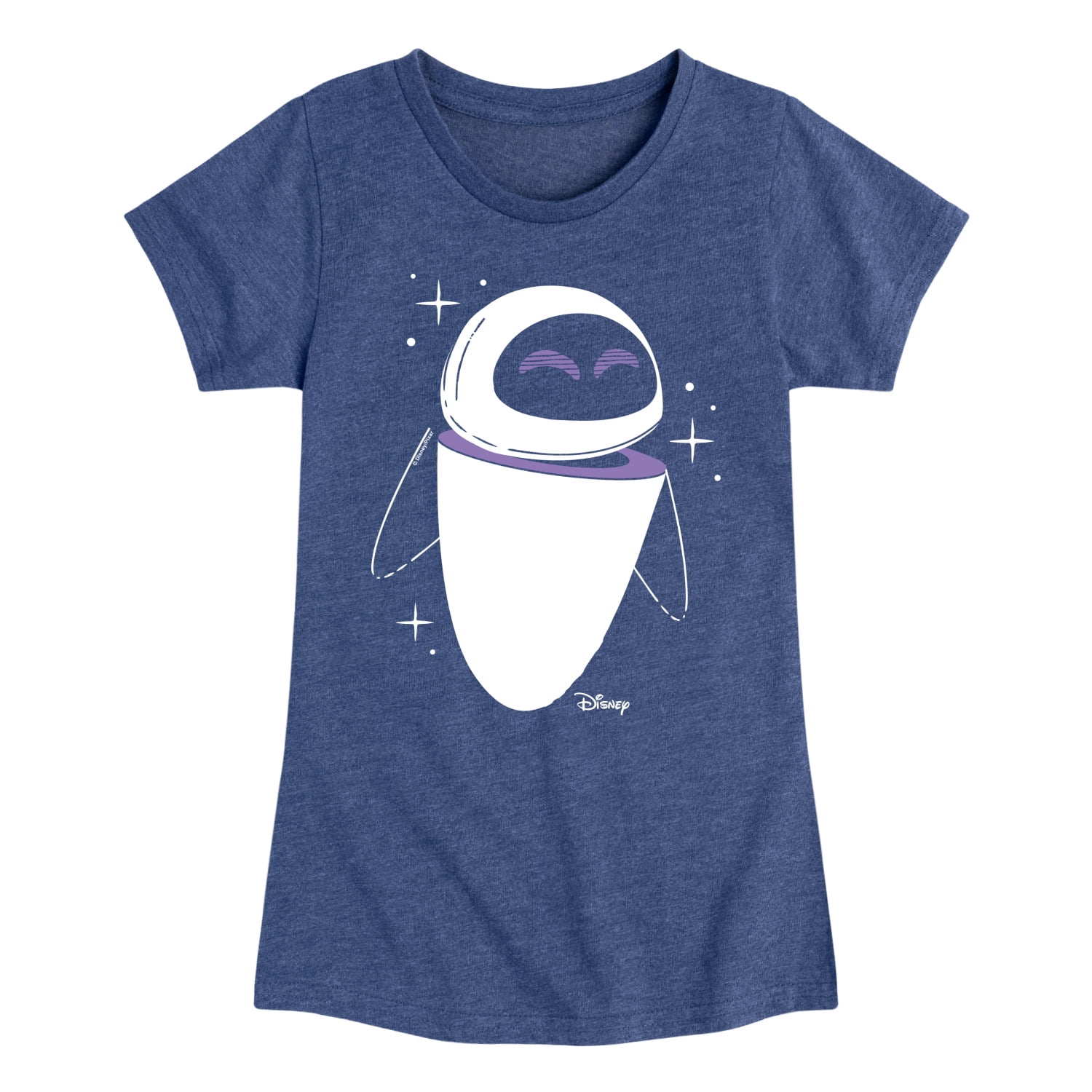 Disney Wall-E - Eva Blessed - Toddler & Youth Girls Short Sleeve ...