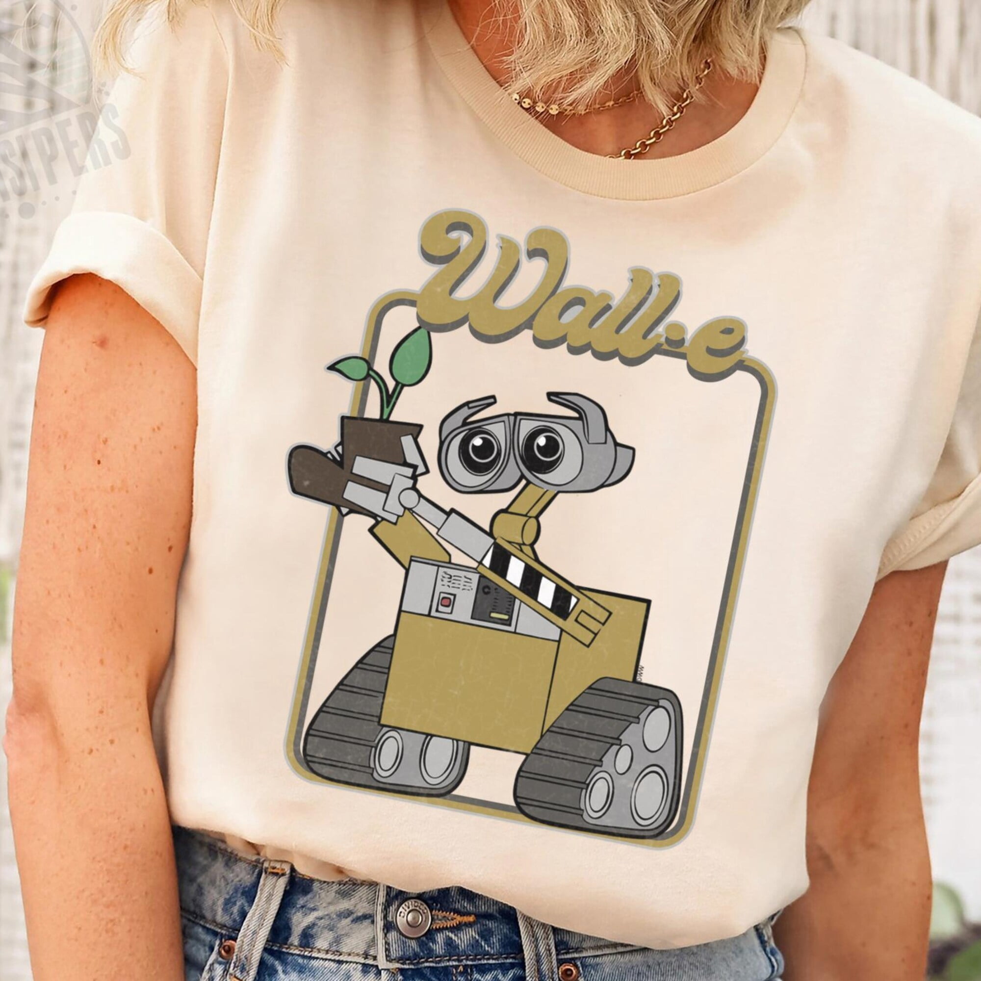 Disney WallE Wall E Shirt Wall E And Eve T-shirt Tee Birthday Gift Tee ...