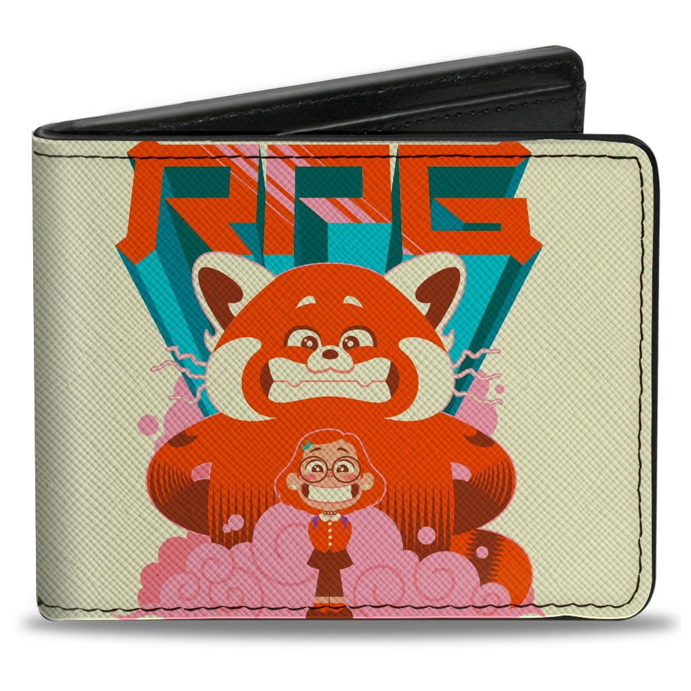 Disney Wallet, Bifold, Turning Red Mei Lee and Red Panda Mei RPG Pose ...