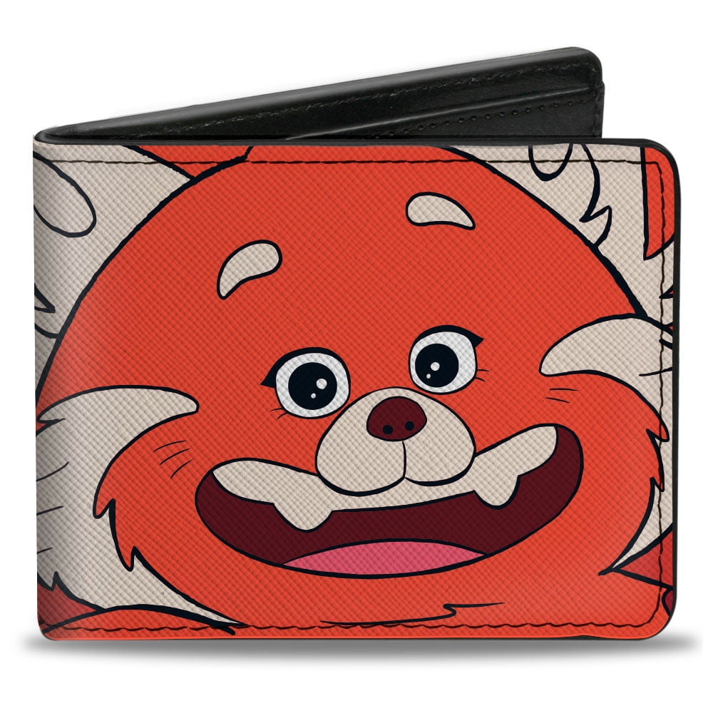 Disney Wallet, Bifold, Turning Red Red Panda Mei Smiling Face Close Up ...