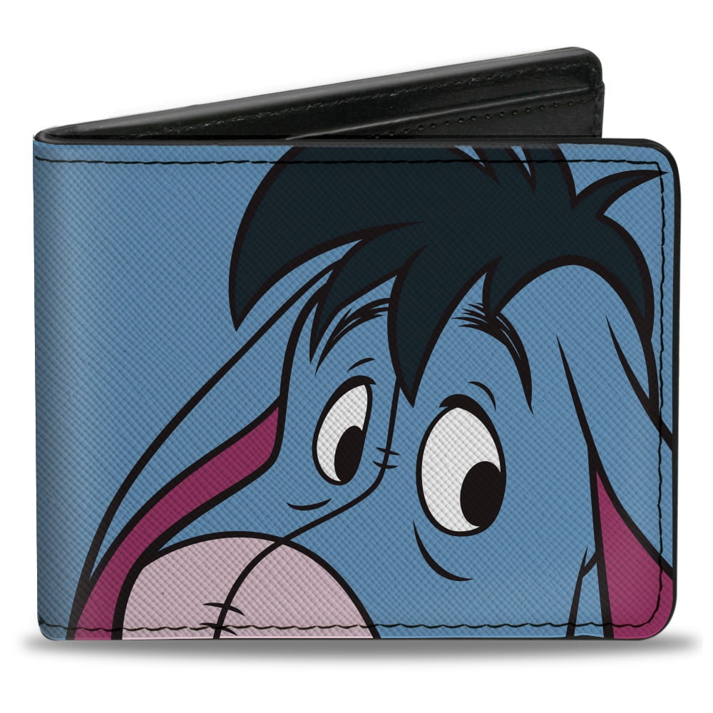 Disney Wallet, Bifold, Winnie the Pooh Eeyore Character Close Up ...