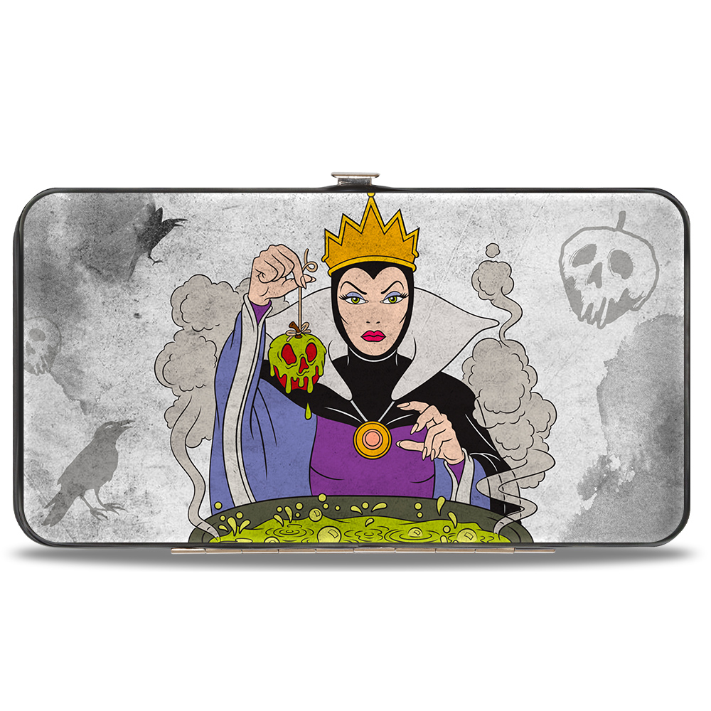 Disney Wallet, Hinged, Snow Whites Evil Queen Cauldron Pose Once Upon A ...