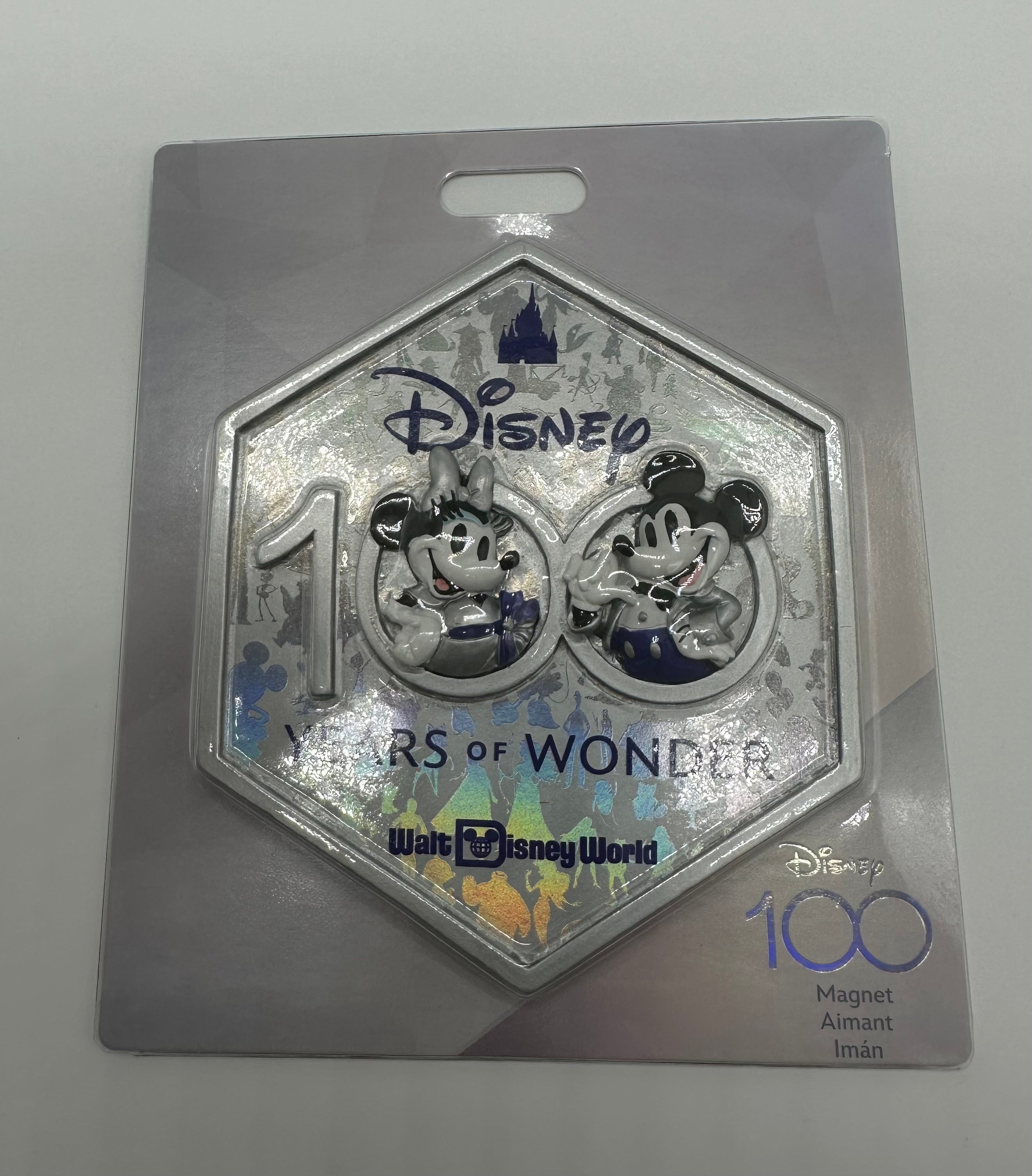 Disney Walt Disney World 100 Years of Wonder Mickey and Minnie Souvenir ...
