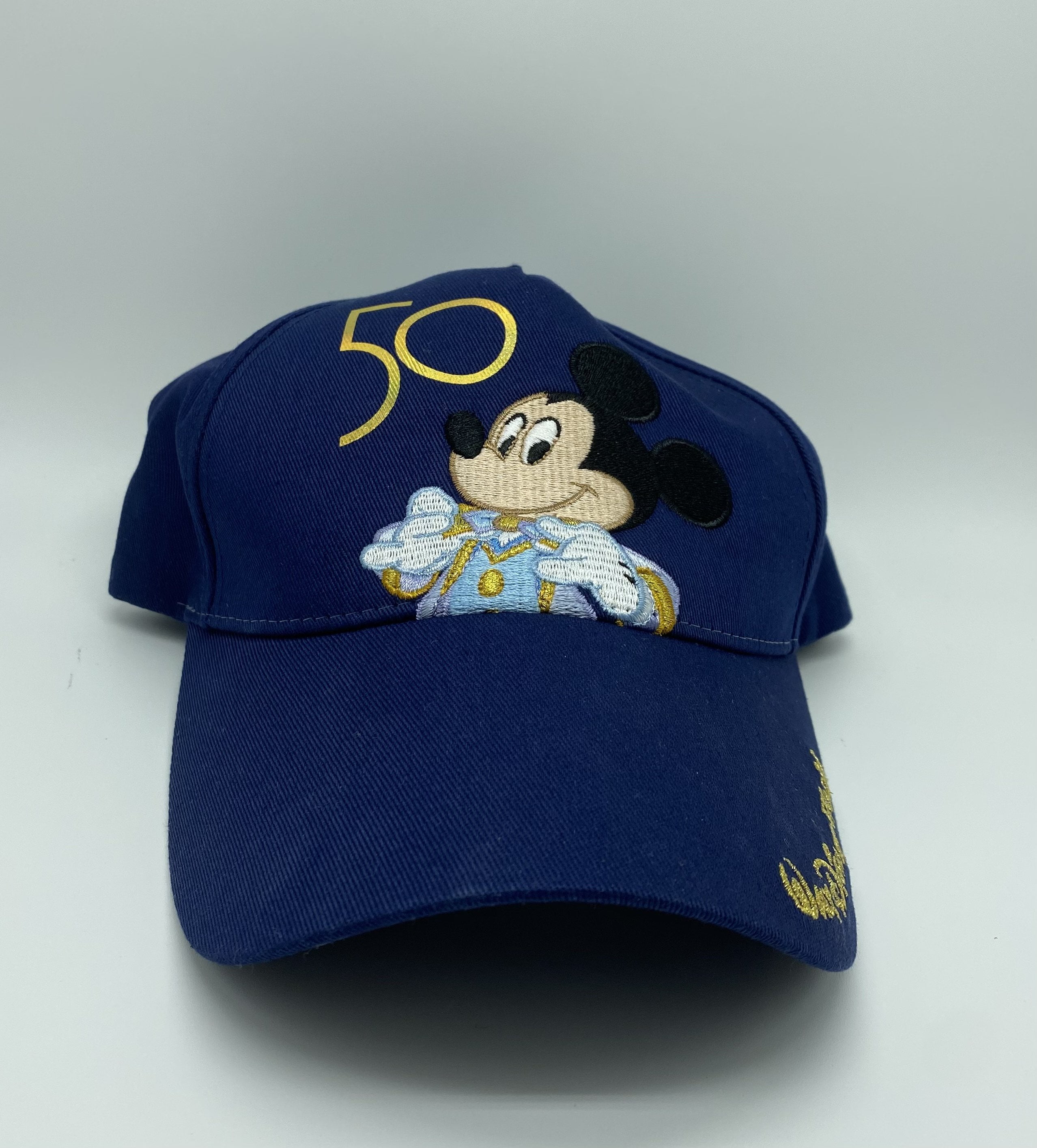 Disney Walt Disney World 50th Celebration Mickey Baseball Hat Cap for ...