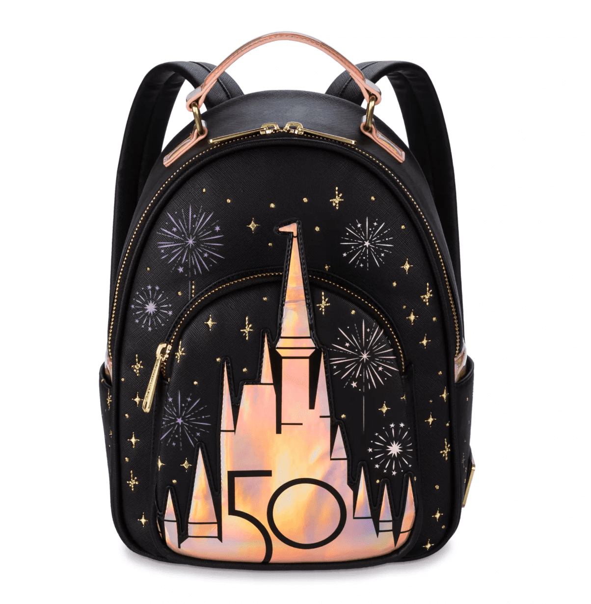 Disney Walt Disney World 50th Grand Finale Loungefly Mini Backpack New with Tag - Walmart.com