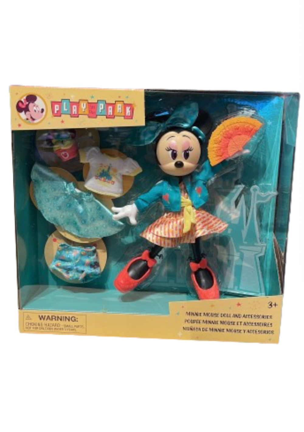 Disney Walt Disney World Play In The Park Minnie Doll and Accessories ...