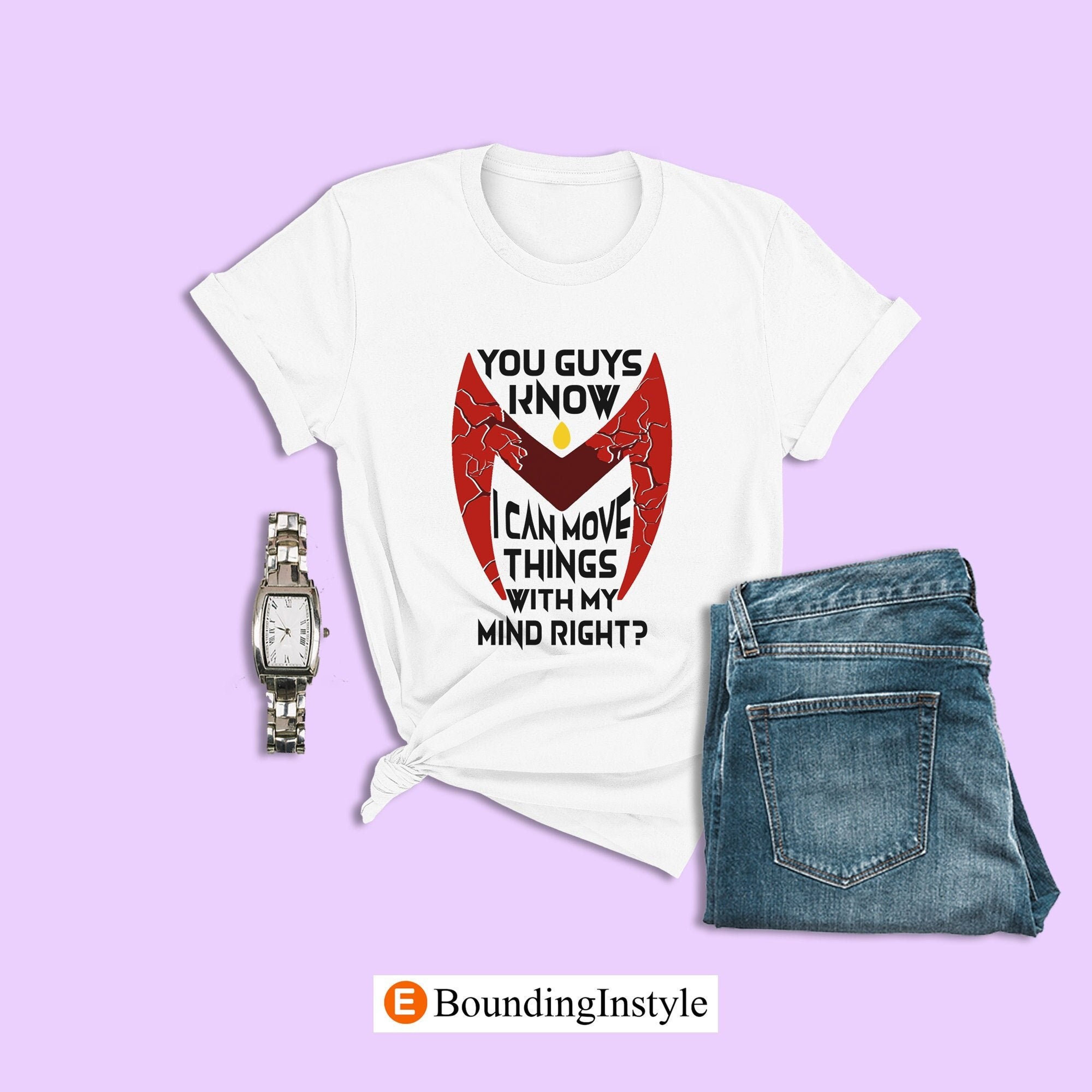 Disney WandaVision Shirt, I Can Move Things with My Mind, Wanda ...