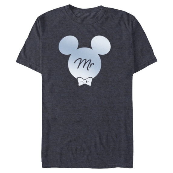 Disney Wedding Matching Mickey Bow Tie Husband Groom Mr - Short Sleeve ...