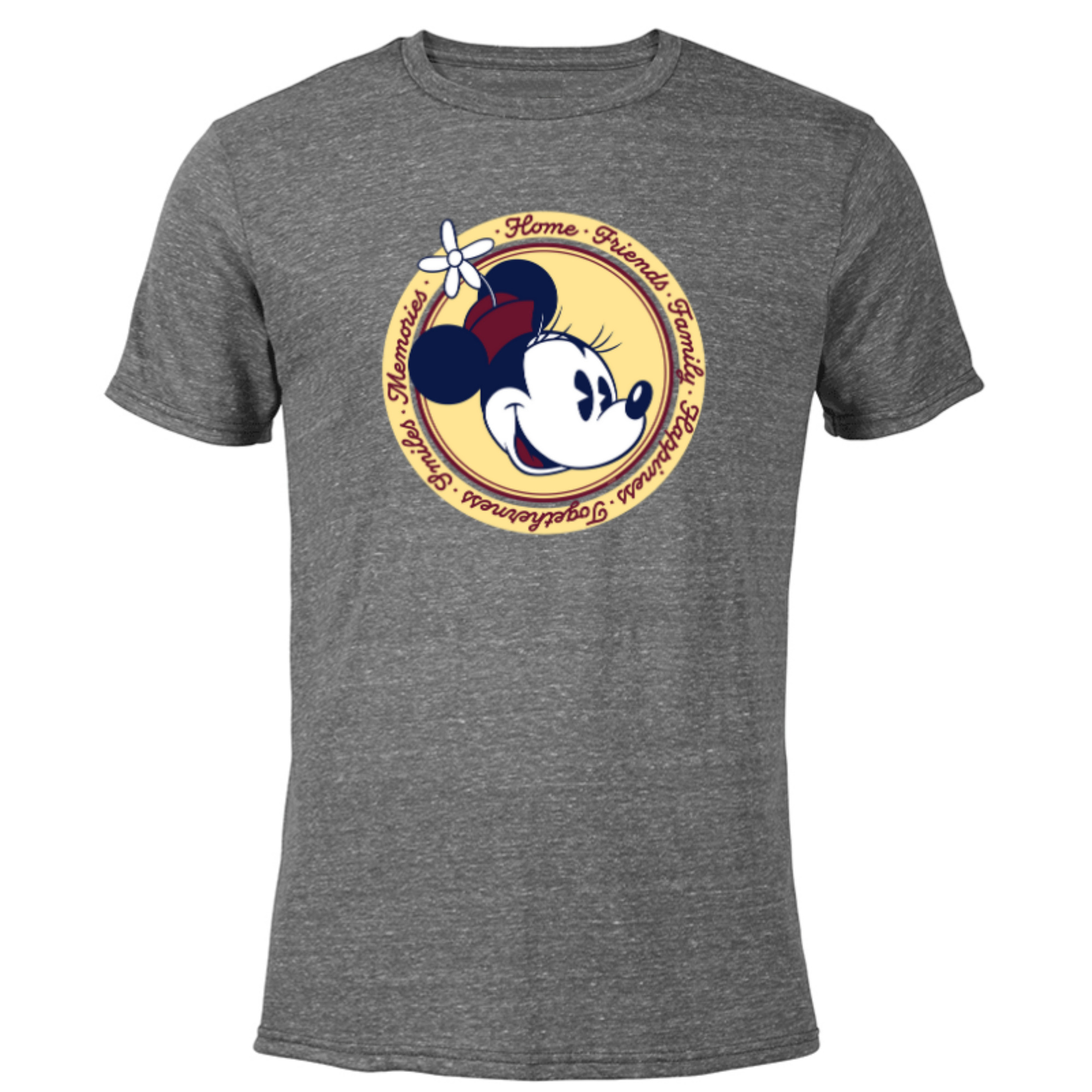 Disney What Minnie Mouse Loves Retro Vintage - Short Sleeve Blended T ...