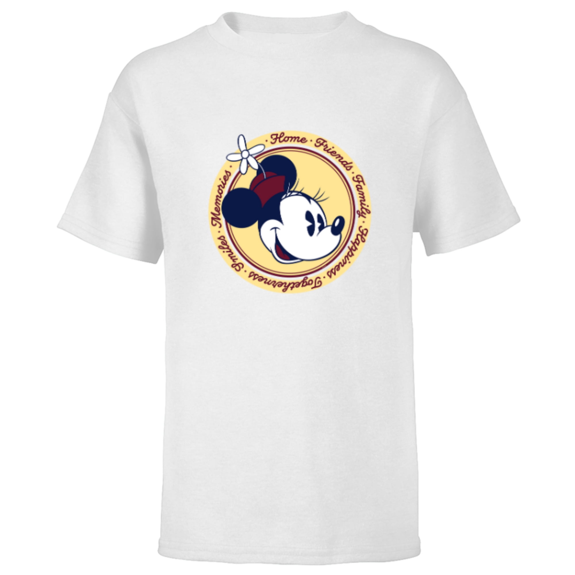 Disney What Minnie Mouse Loves Retro Vintage - Short Sleeve T-Shirt for ...
