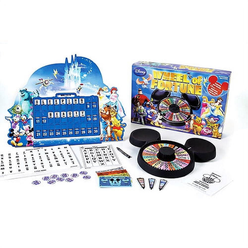 Disney Wheel Of Fortune Board Game