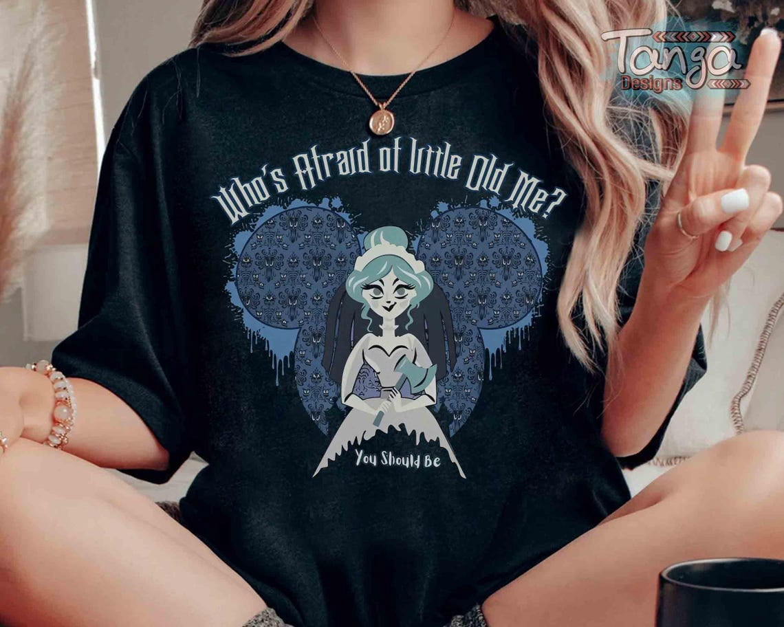 Disney Who's Afraid of Little Old Me Disney Shirt, Constance Hatchaway ...