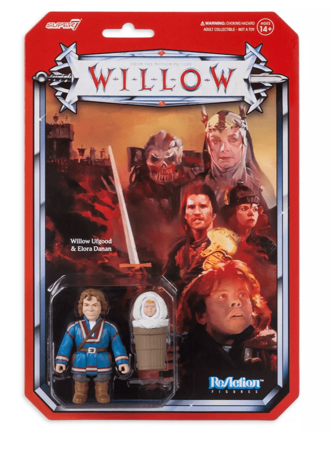 Willow Ufgood & Elora Danan Super 7 Reaction Action Figure - Walmart.com