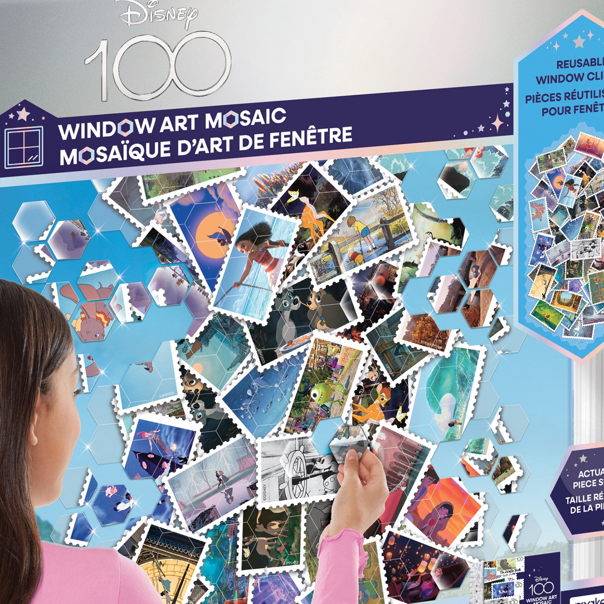 Disney: Window Art Mosaic - Disney 100 - 234 pcs, Classic Animation ...