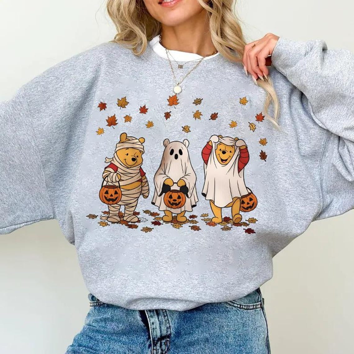 Disney Winnie The Pooh Ghost Costume Costume Party T-Shirt, Disneyland ...