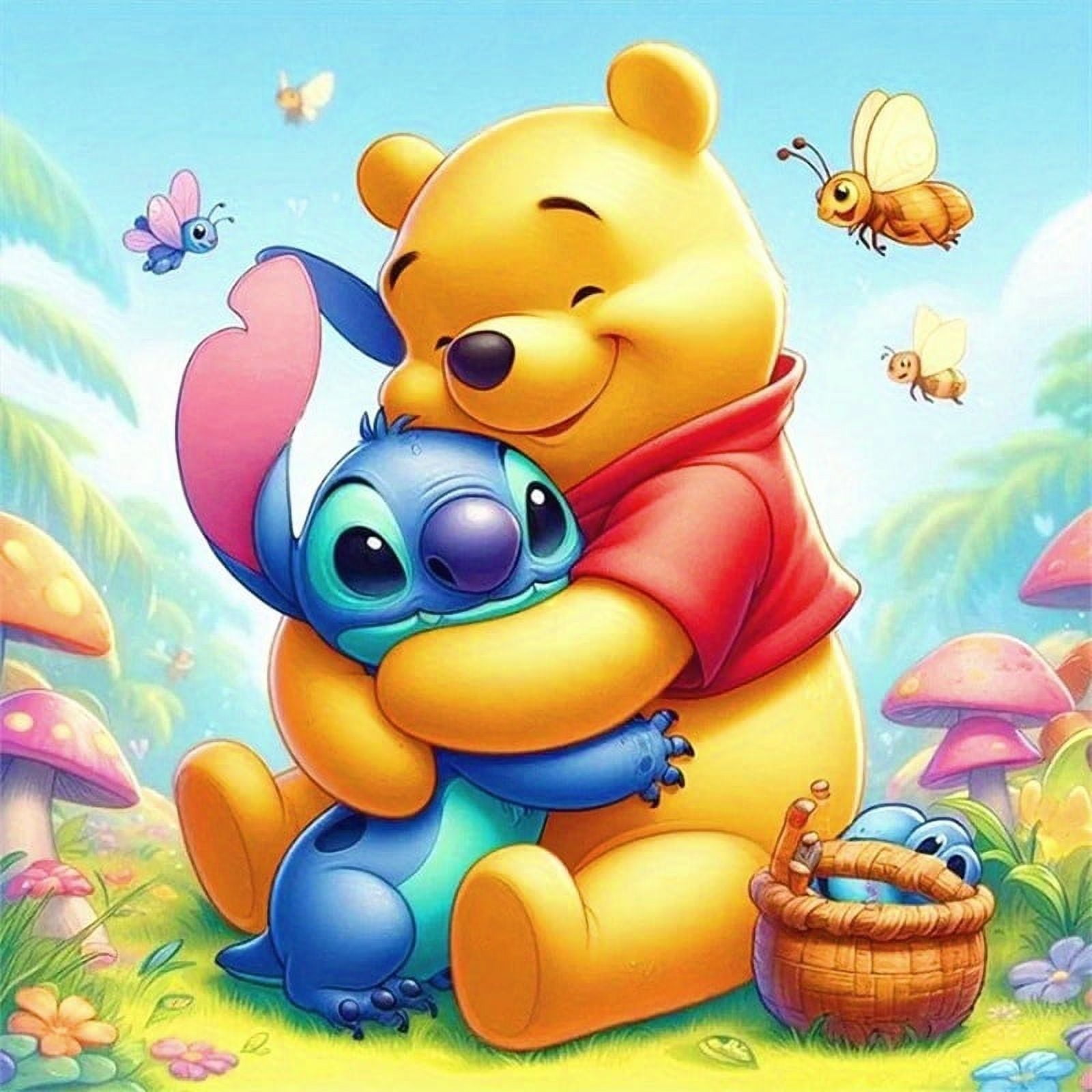 Disney Winnie the Pooh Stitch DIY 5D Diamond Painting, Adult Diamond ...
