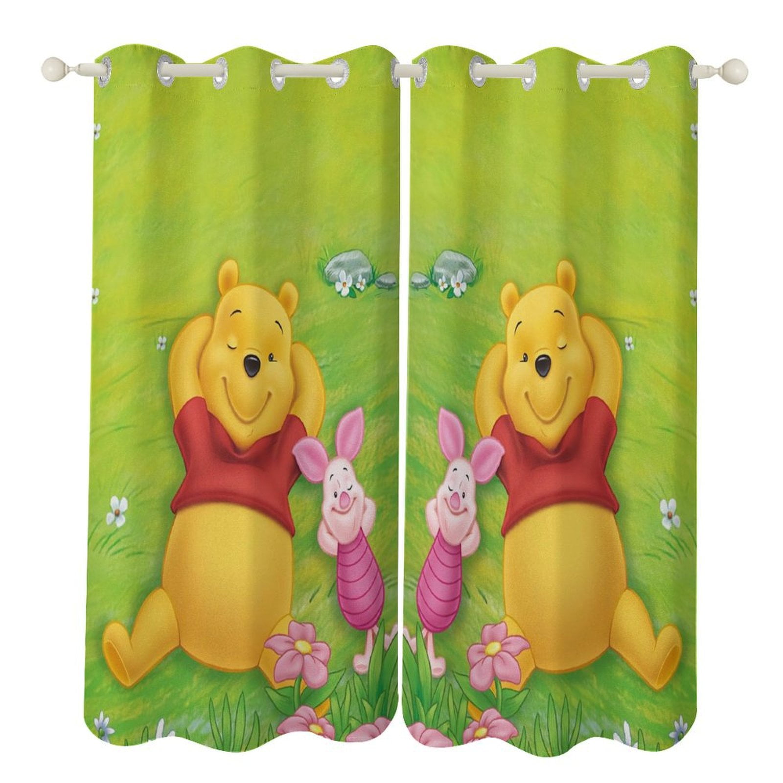 Disney&Winnie The Pooh And Friends Curtains 72 Inch,Blackout Curtains ...