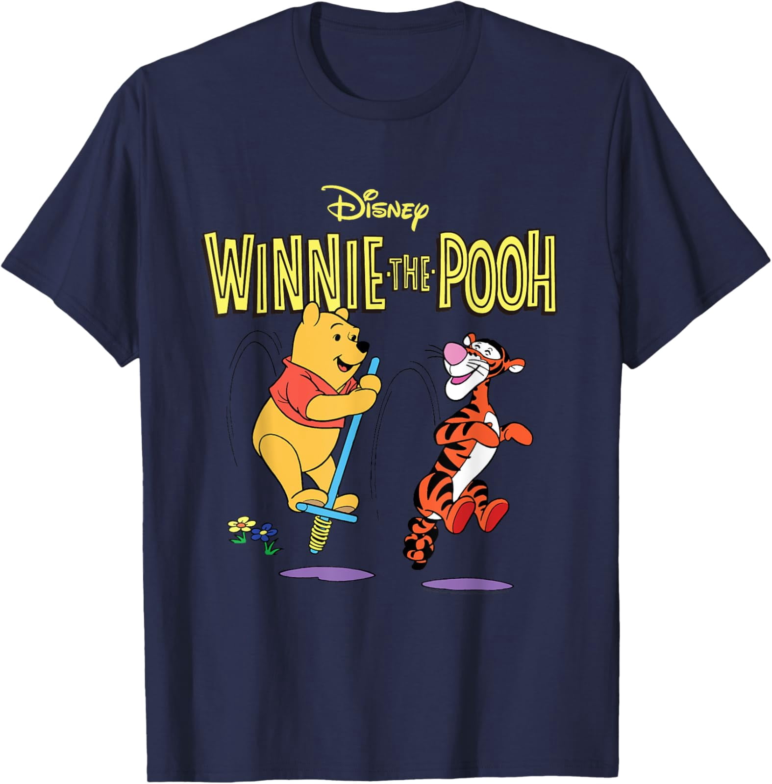 Disney Winnie The Pooh And Tigger Bouncing Friends T-Shirt - Walmart.com