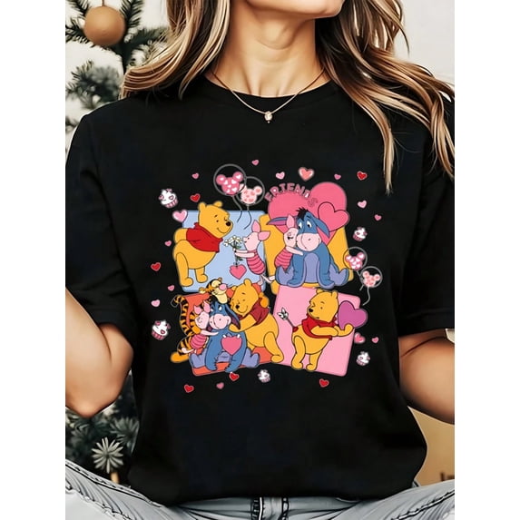 Disney Winnie The Pooh Characters T-Shirt - Walmart.com