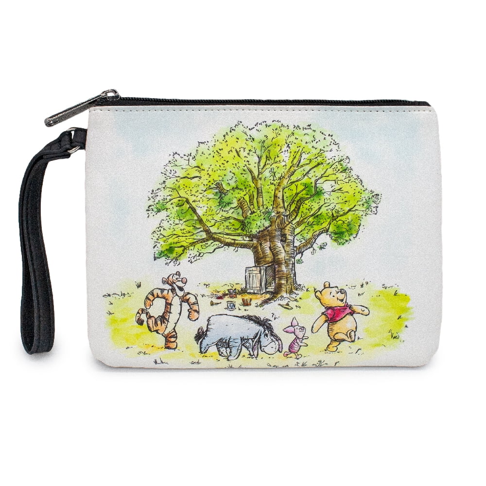 Disney Wallet, Single Pocket Wristlet, Winnie the Pooh and Friends ...