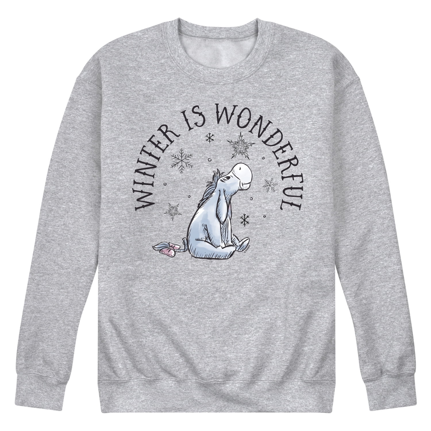 Disney Winnie The Pooh - Eeyore Winter Is Wonderful Christmas - Men's ...