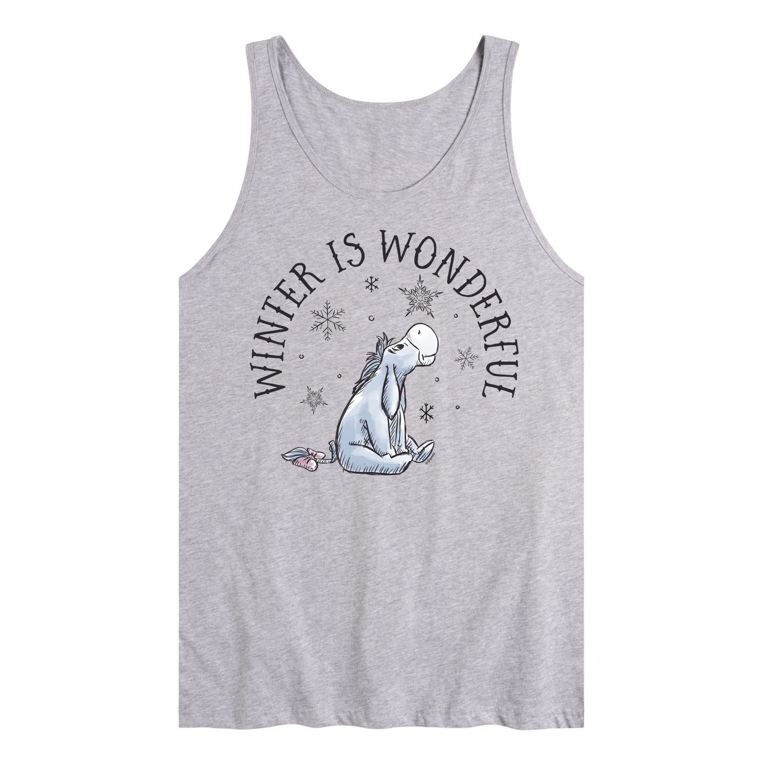 Disney Winnie The Pooh - Eeyore Winter Is Wonderful Christmas - Men's ...