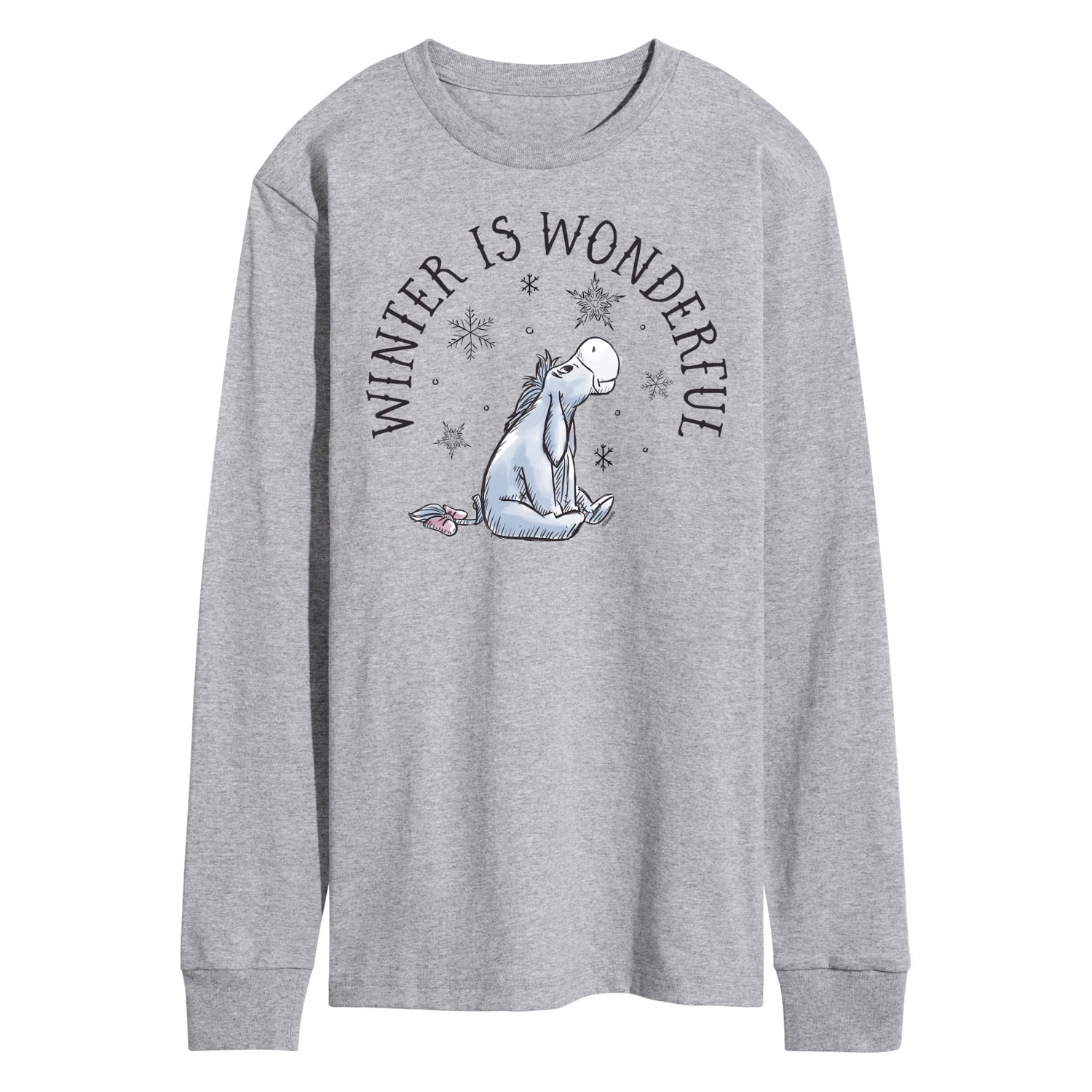 Disney Winnie The Pooh - Eeyore Winter Is Wonderful Christmas - Men's ...
