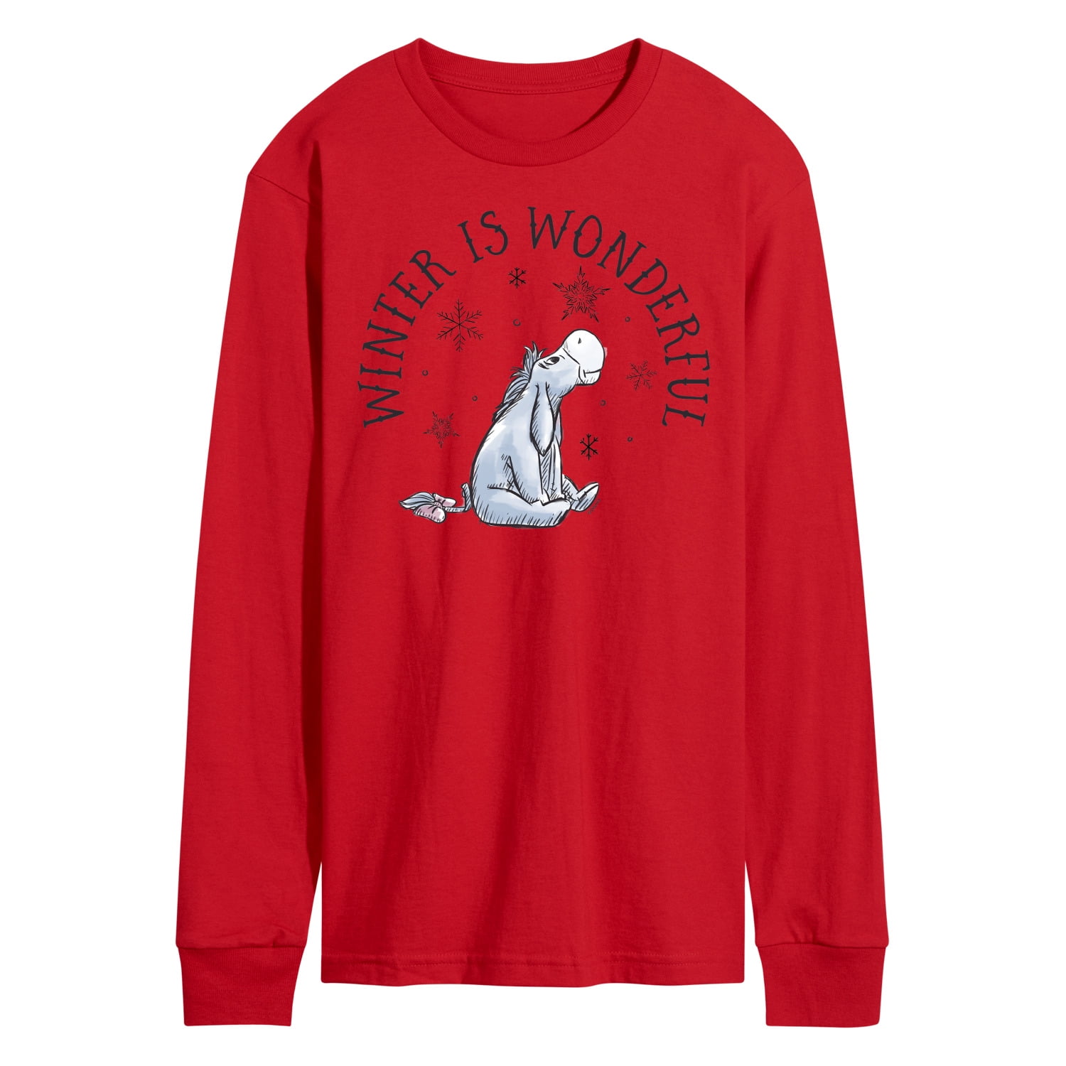 Disney Winnie The Pooh - Eeyore Winter Is Wonderful Christmas - Men's ...