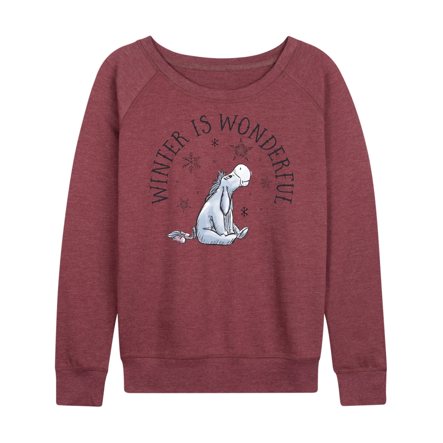 Disney Winnie The Pooh - Eeyore Winter Is Wonderful Christmas - Women's ...