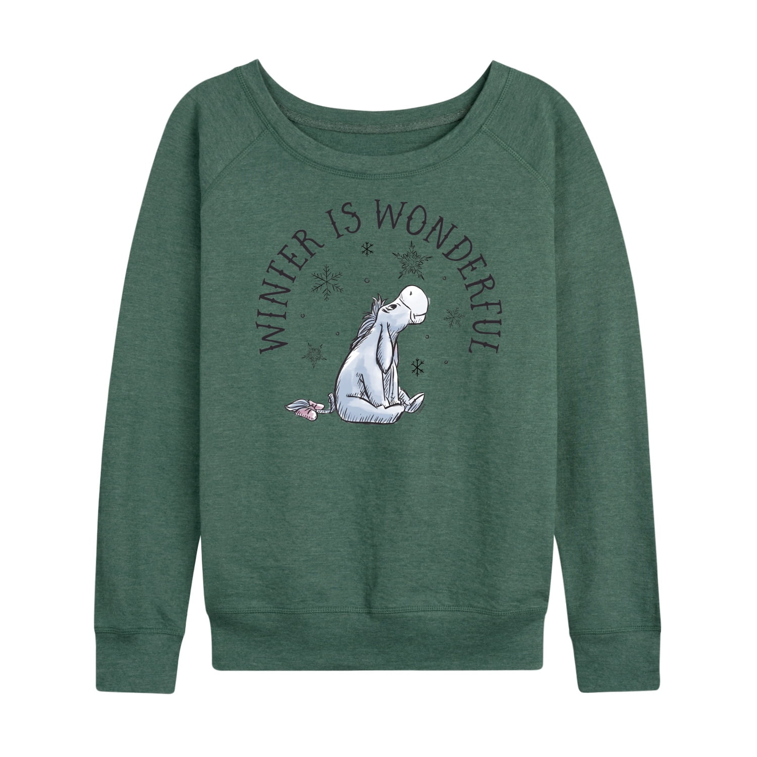 Disney Winnie The Pooh - Eeyore Winter Is Wonderful Christmas - Women's ...