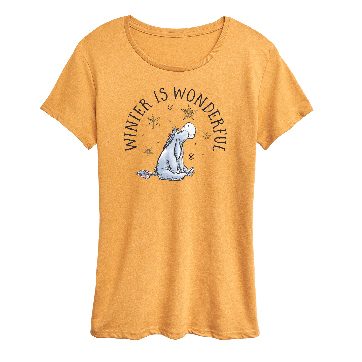 Disney Winnie The Pooh - Eeyore Winter Is Wonderful - Women's Short ...