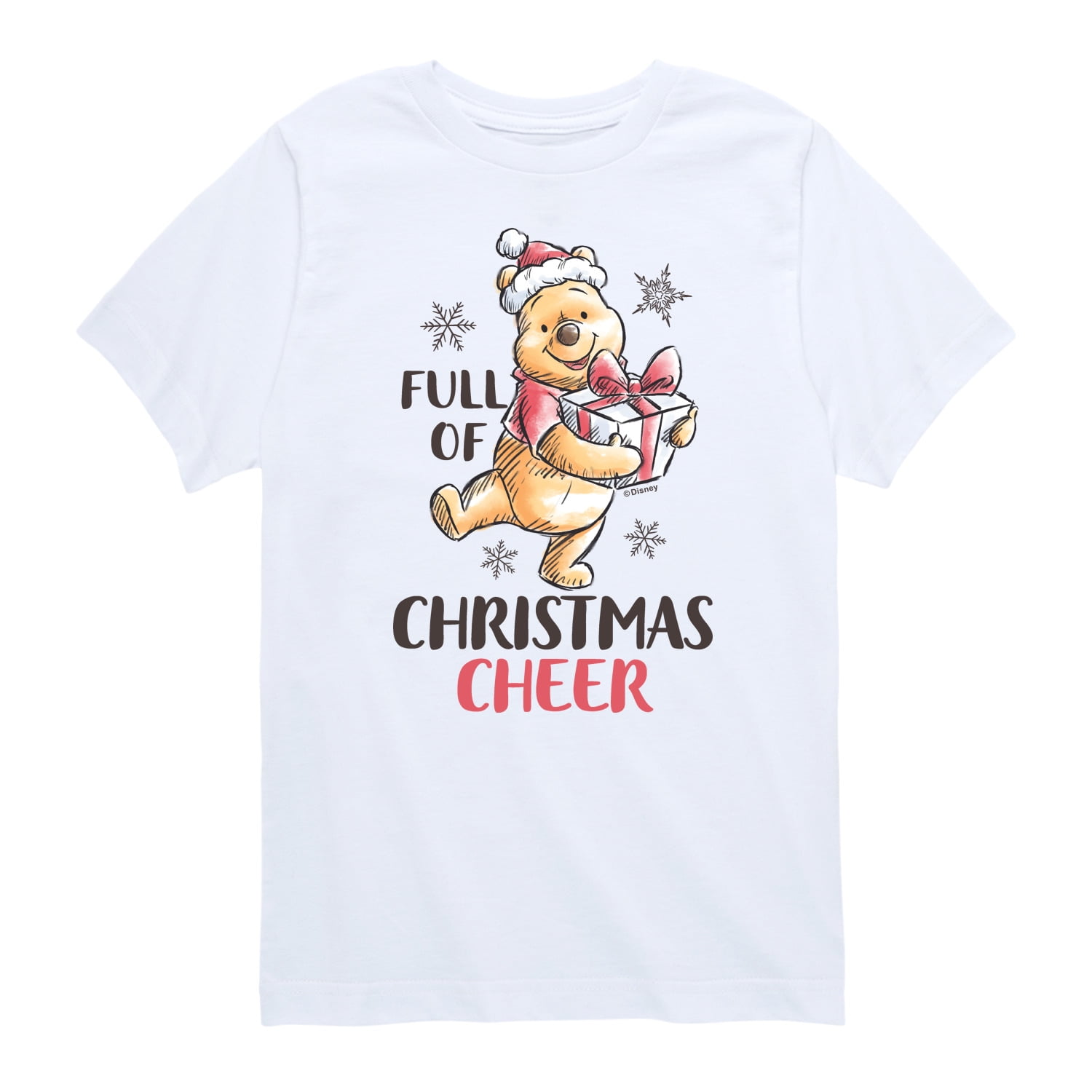 Disney Winnie The Pooh - Full of Christmas Cheer - Toddler & Youth ...