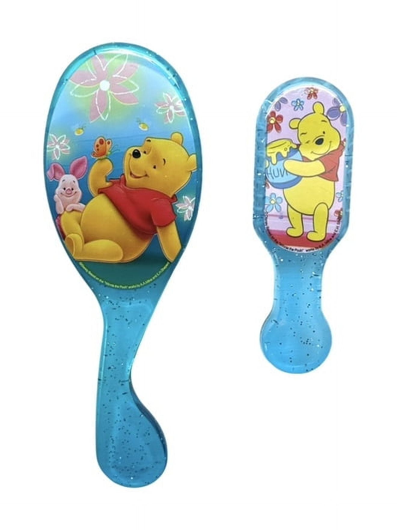 Disney Winnie The Pooh Hair Brush and bonus mini hair brush - Walmart.com