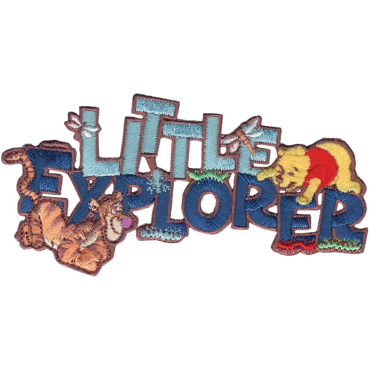 Disney Winnie The Pooh Iron-On Applique-Little Explorer, Pk 3, Wrights ...