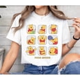 Disney Winnie The Pooh Moods Expressive Face Grid Chart Honey Bear T ...