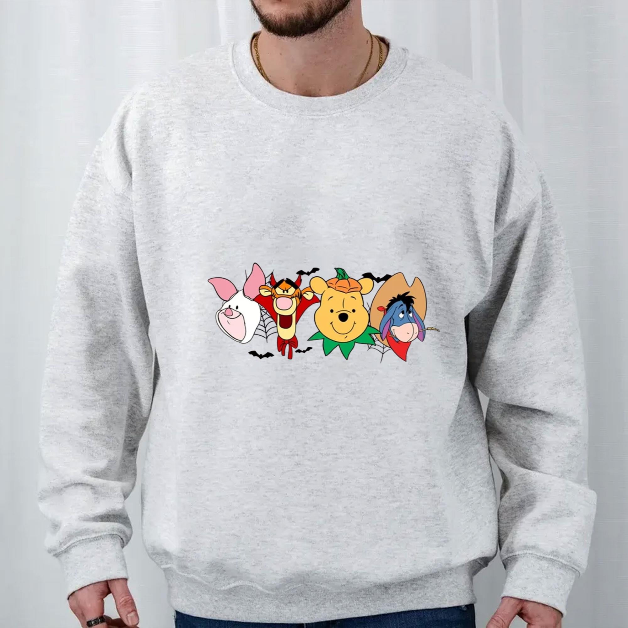 Disney Winnie The Pooh Portrait Halloween sweat shirt New - Walmart.com