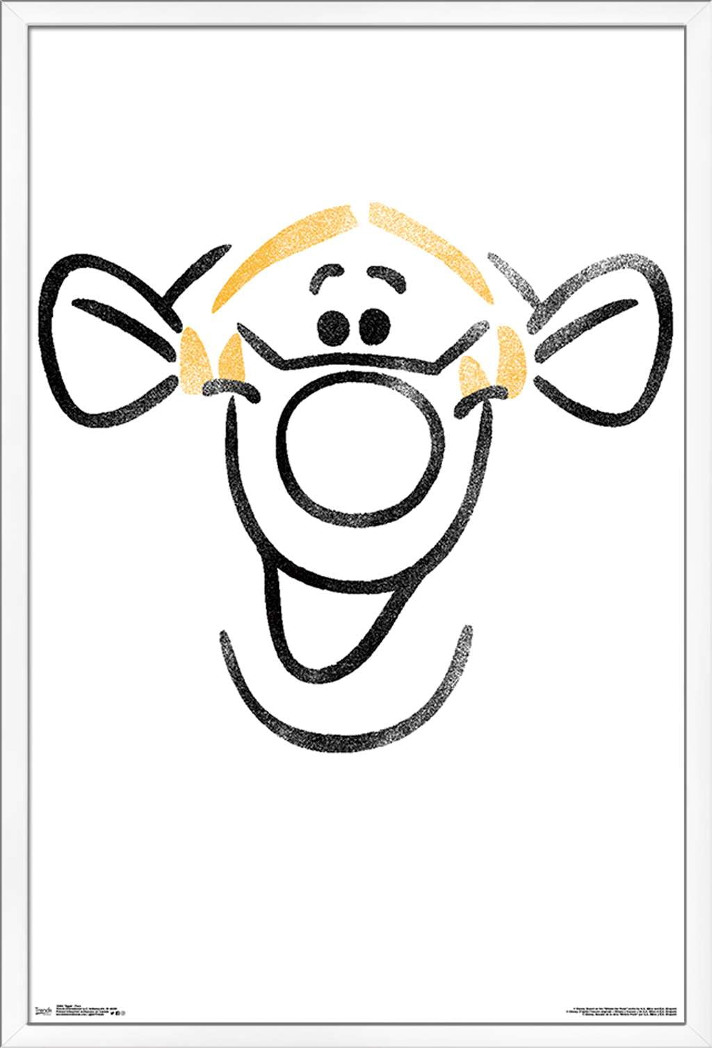 Easy Drawings Of Tigger