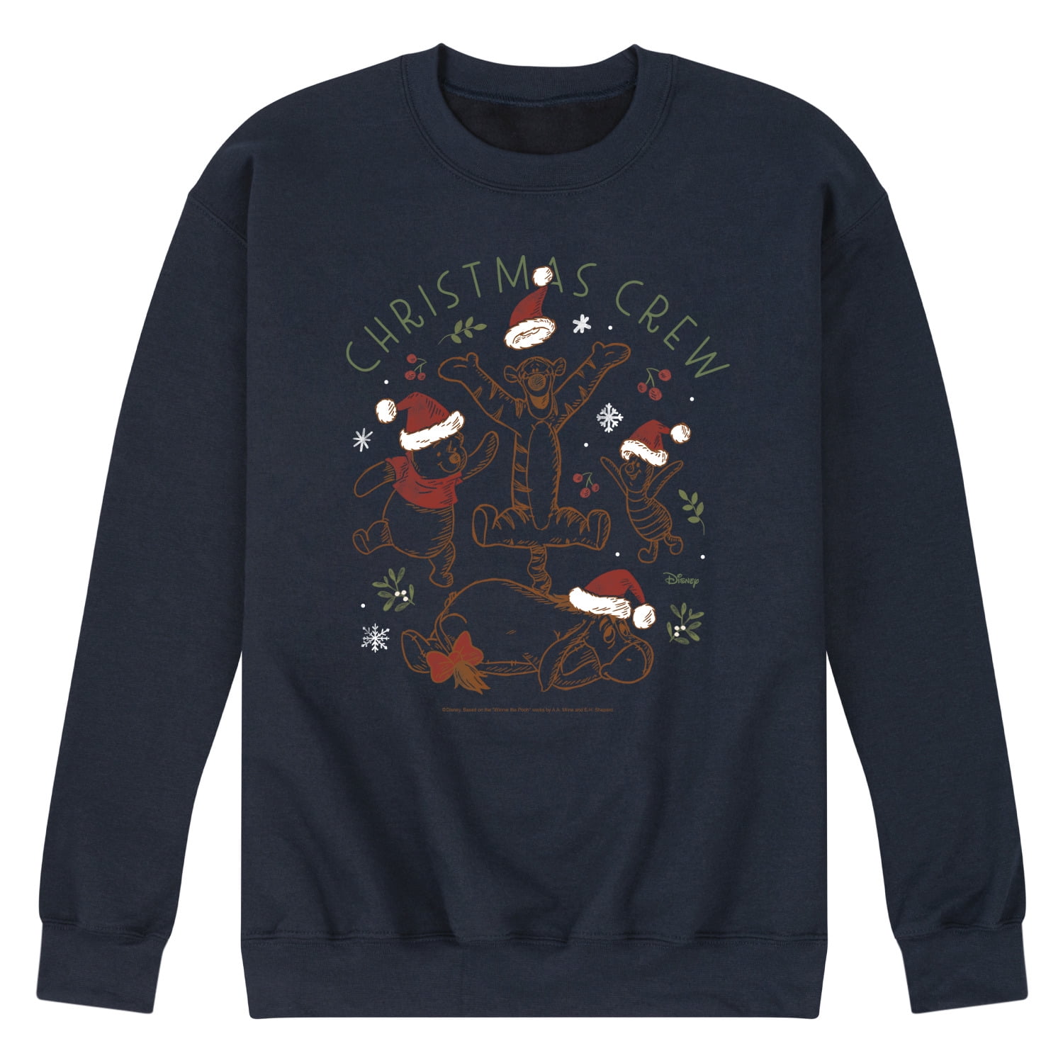 Disney Winnie The Pooh - Tigger, Pooh, Eeyore, & Piglet Christmas Crew ...