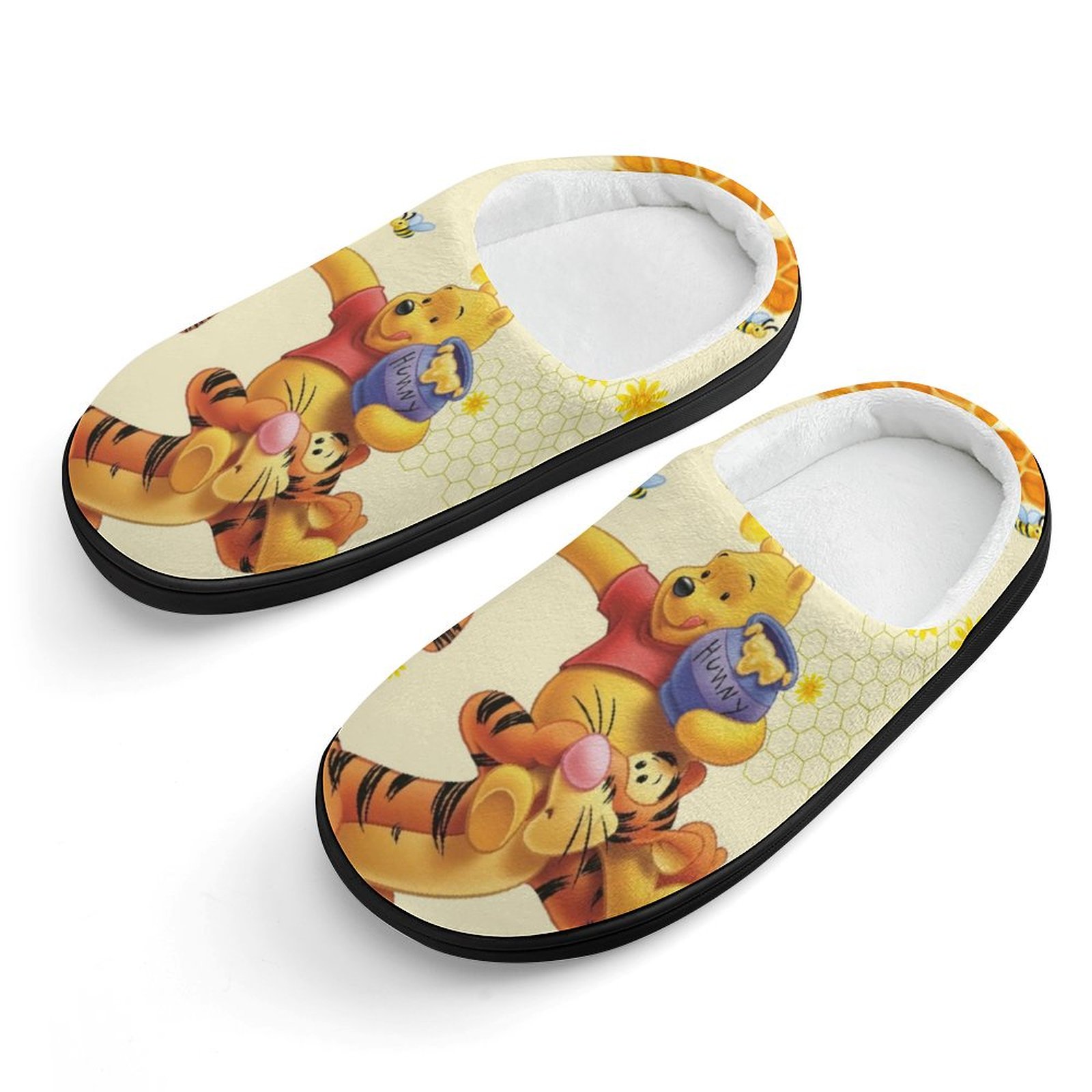 Disney&Winnie The Pooh Tigger Slippers for Kids Girls Boys,Soft Plush ...