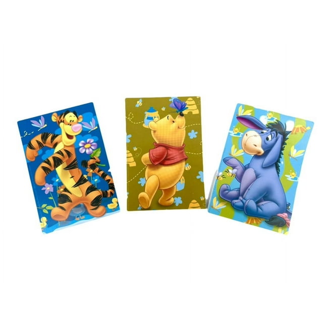 Disney Winnie The Pooh Tigger and EEYORE 3pk mini notepads - Walmart.com