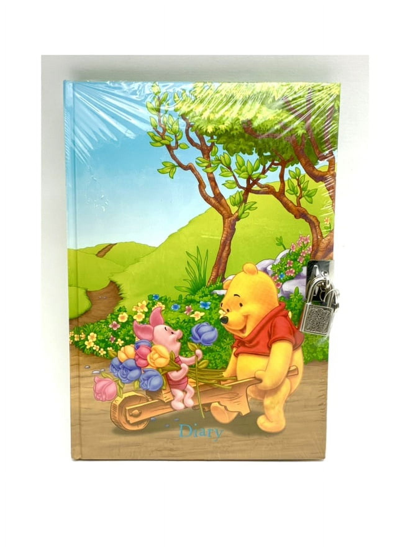 Disney Winnie The Pooh and Piglet Diary with lock - Walmart.com