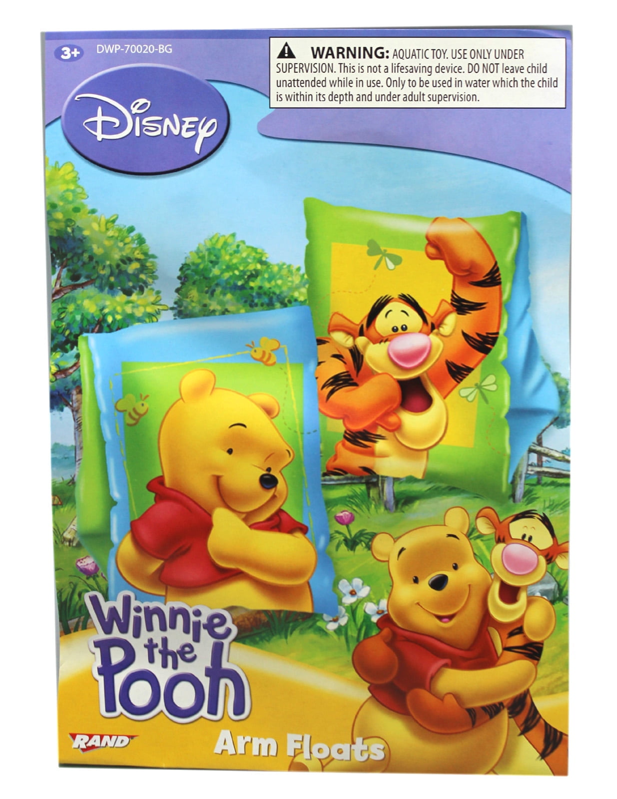 Disney Winnie The Pooh and Tigger Arm Floats - Kids WaterToy Blue and ...