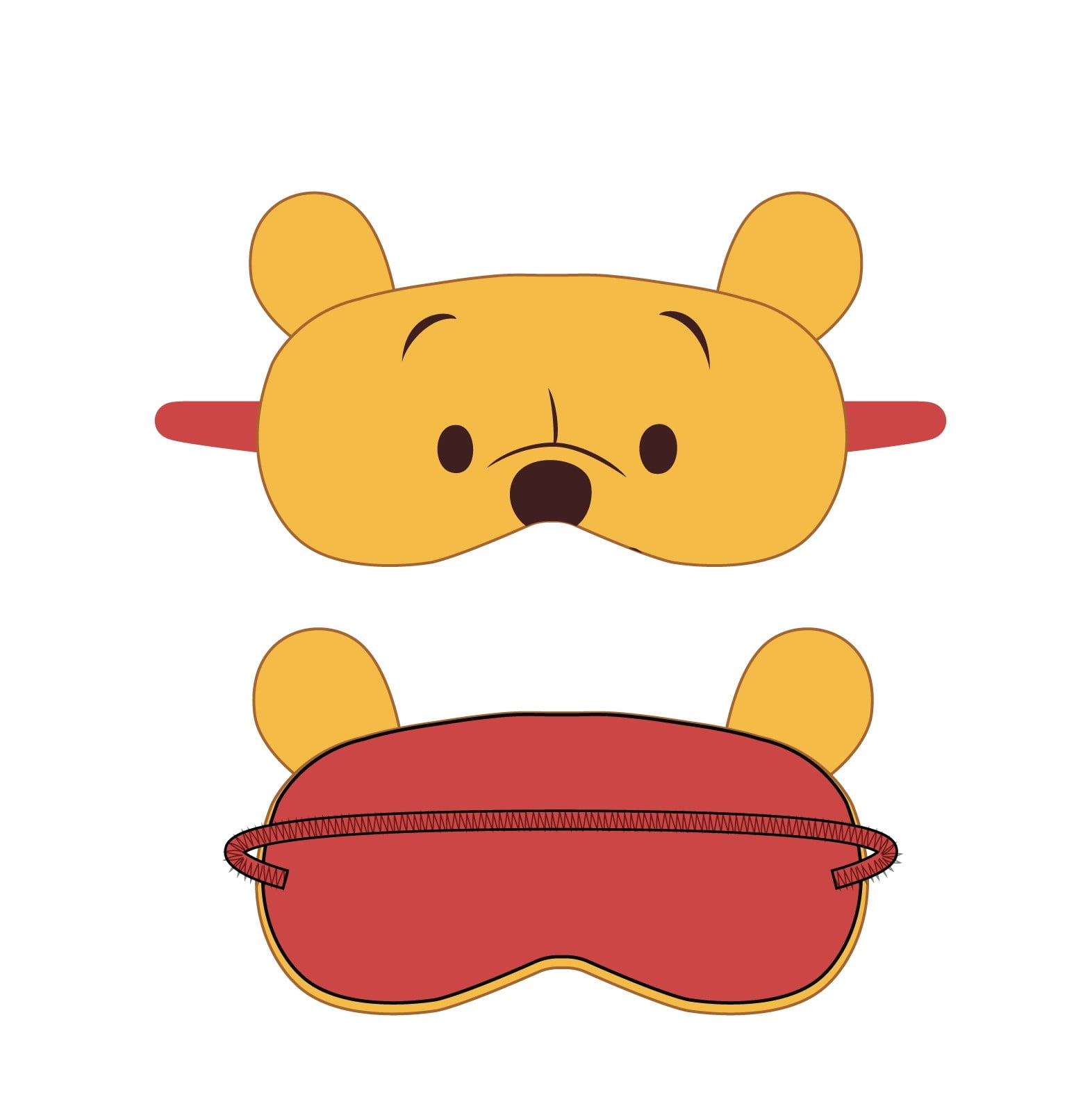 Disney Winnie the Pooh 3D Eye Mask - Walmart.com