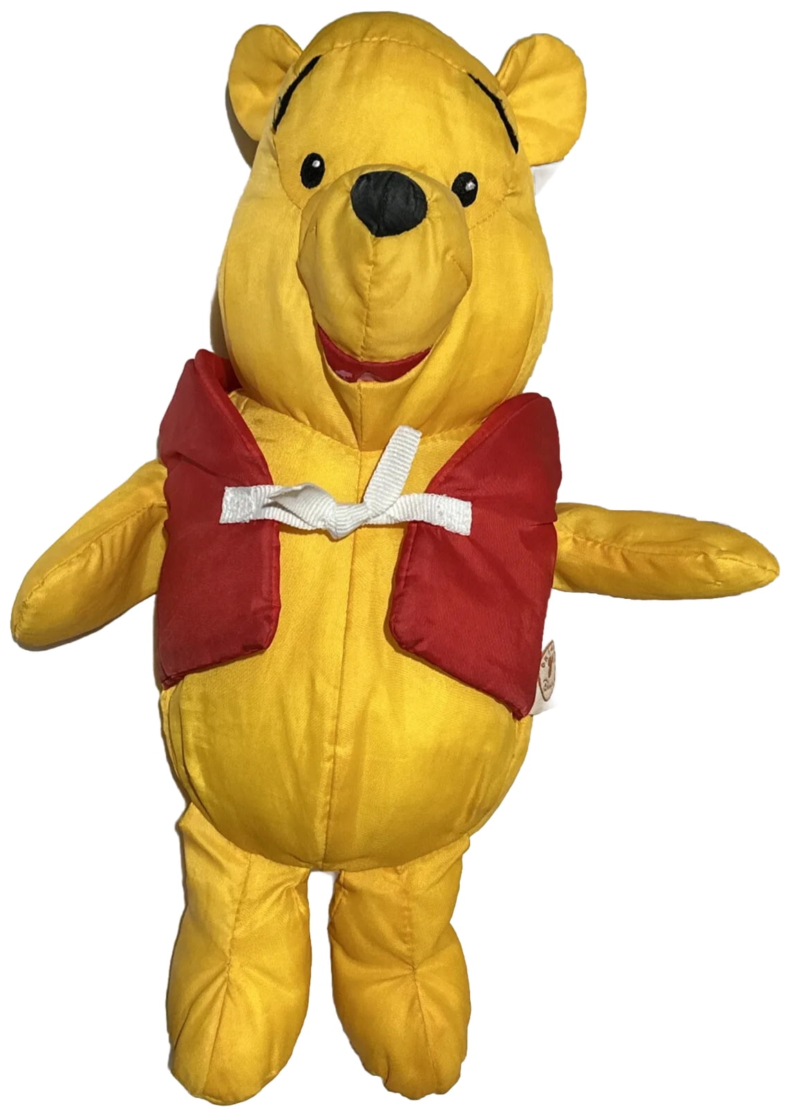 Disney - Winnie the Pooh Bear 12" Plush (Wearing Red Life Jacket)(BONUS ...