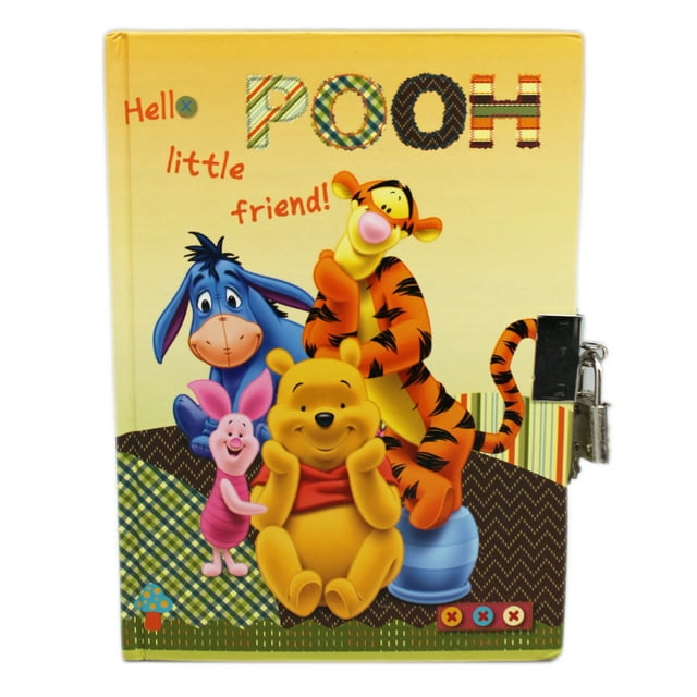 Disney Winnie the Pooh Diary Book - Hello Little Friend Pooh Eeyore ...