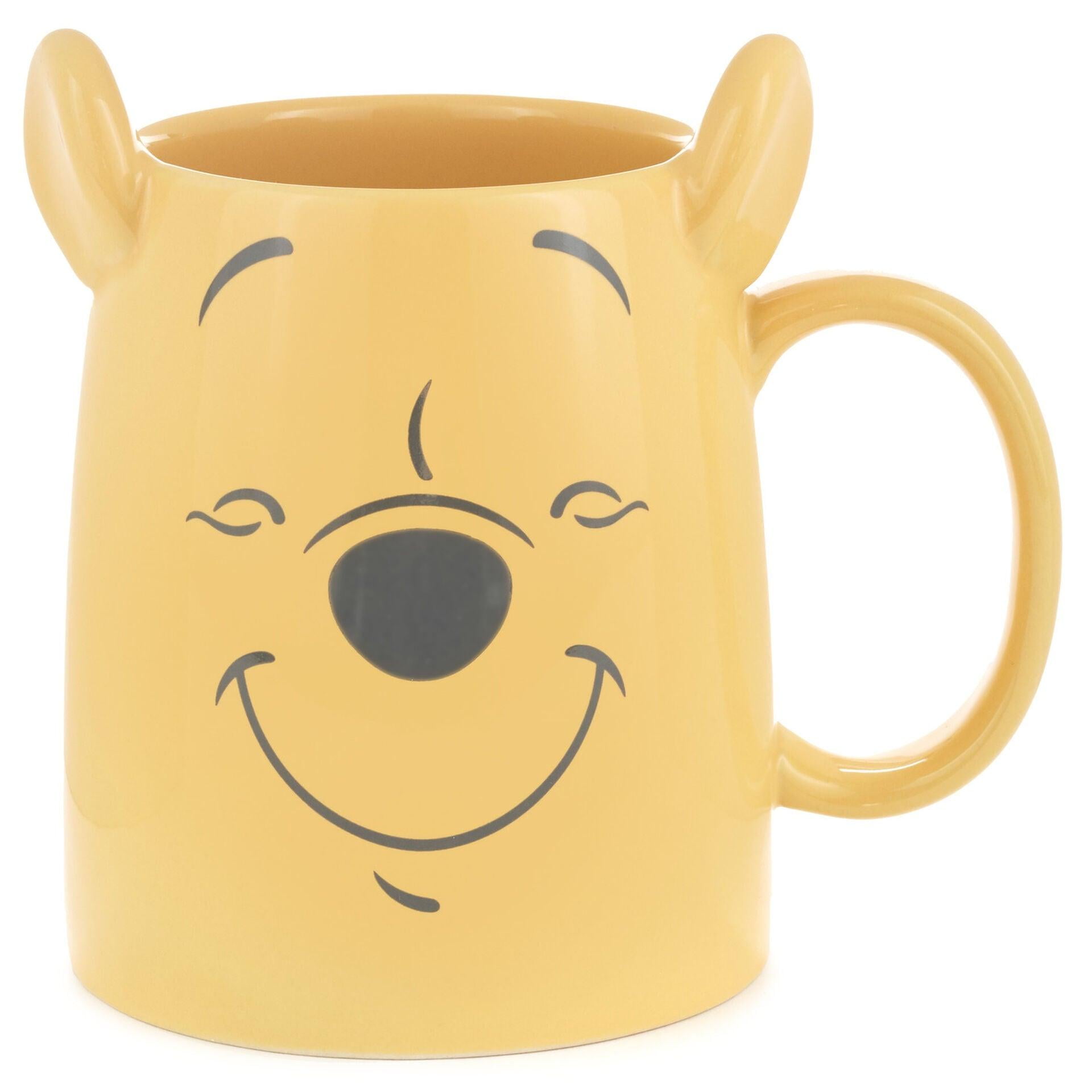 Disney Winnie the Pooh Dimensional Pooh Bear Mug, 17 oz. - Walmart.com