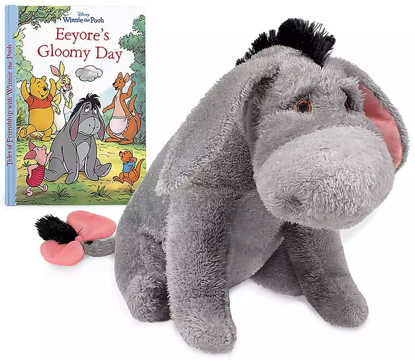 Disney Winnie the Pooh Eeyore Plush & Book - Walmart.com