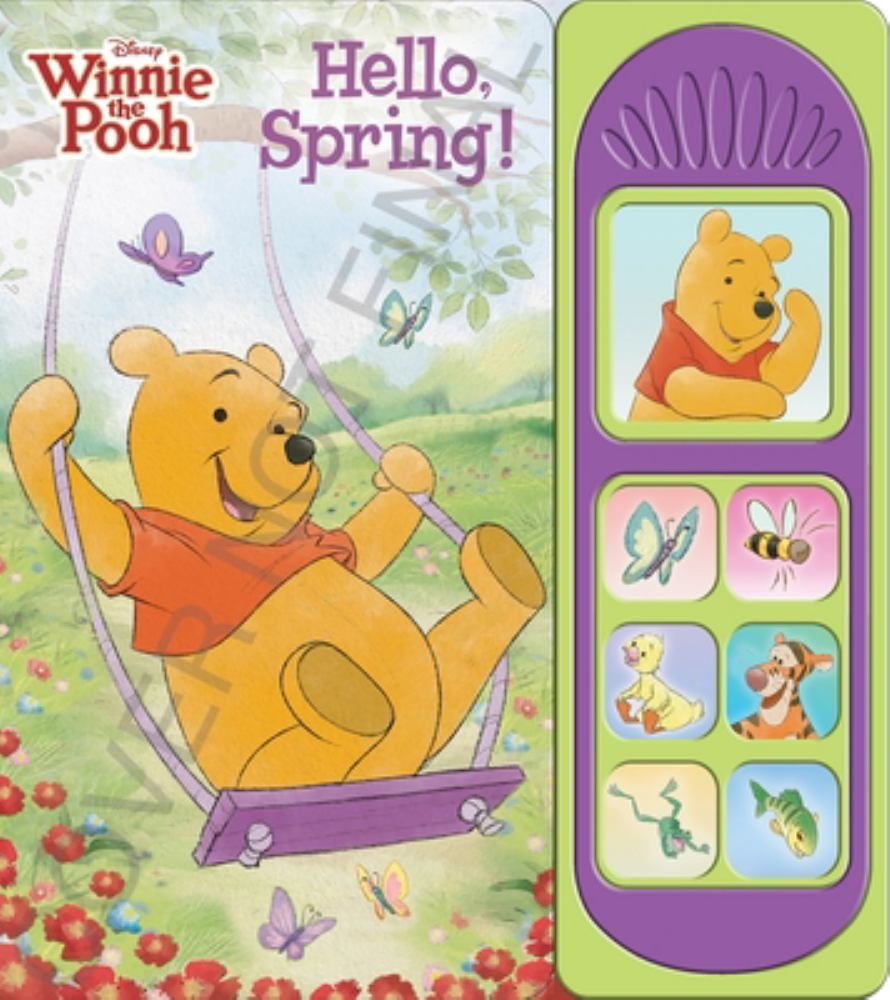 Disney Winnie the Pooh: Hello, Spring! Sound Book (Board Book) - Walmart.com