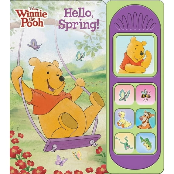 PHOENIX INTL, Sound Book, Hello, Spring! 7 Sounds, Winnie the Pooh ...